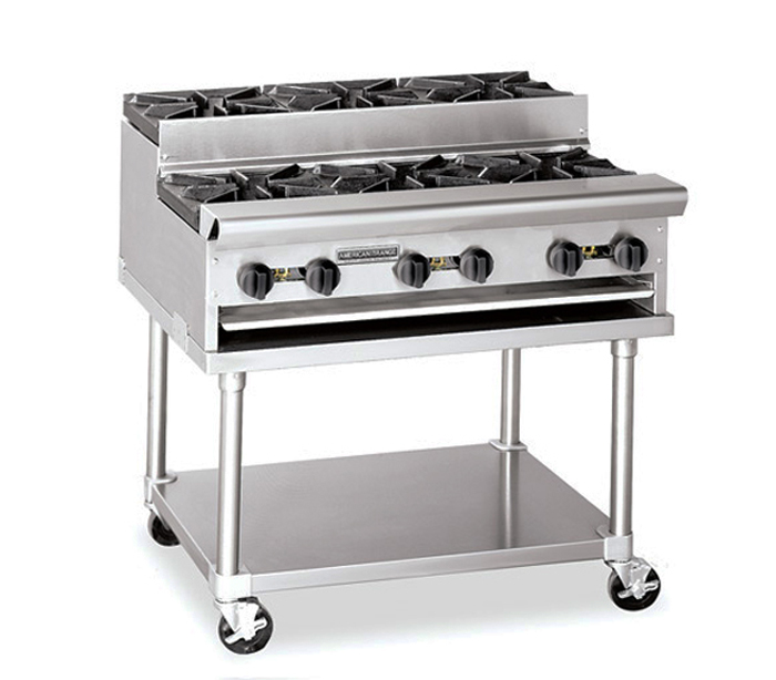 American Range SUHP-24-4 24" Wide 30" Deep Professional Series Heavy ...