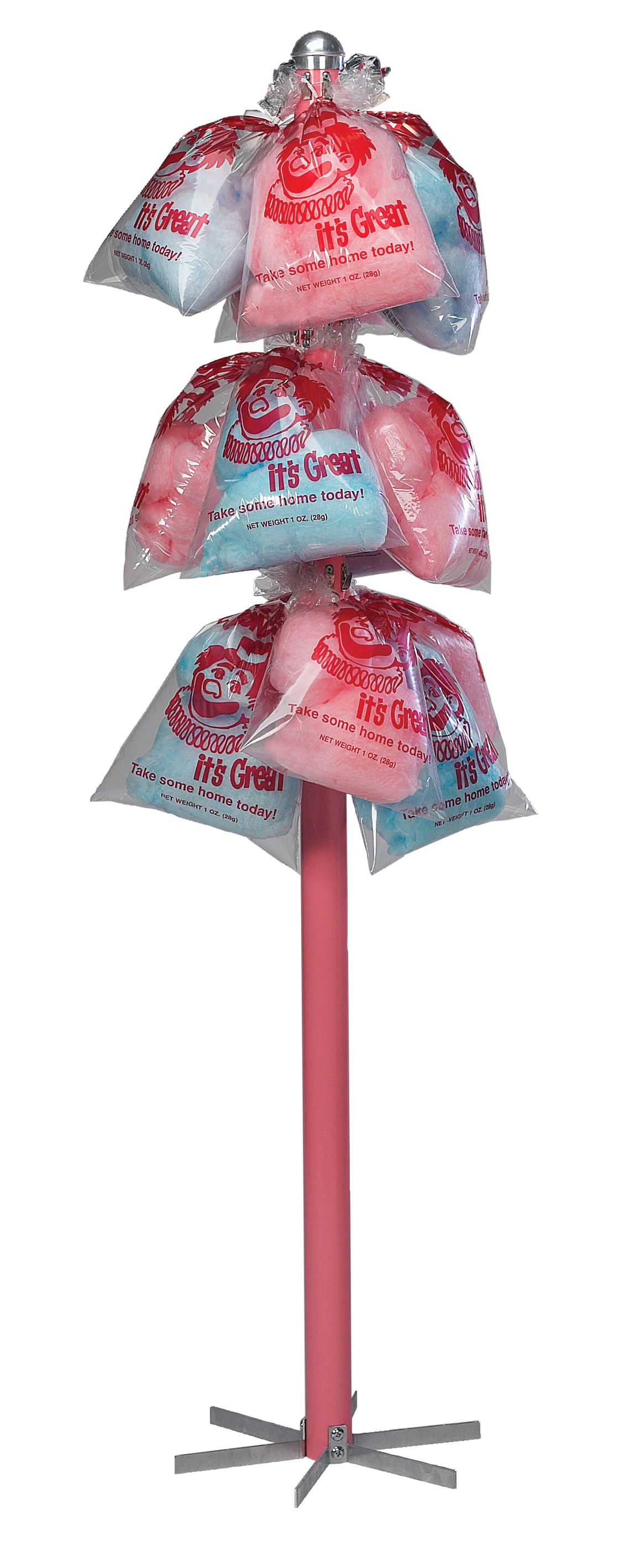 Gold Medal 3240 Hawking Pole for Cotton Candy 60"