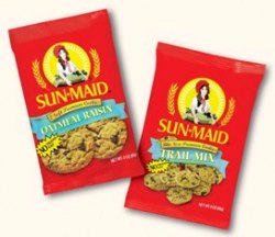 Sun-Maid Oatmeal Raisin Apple Cookies, 2 oz Each, 60 Total